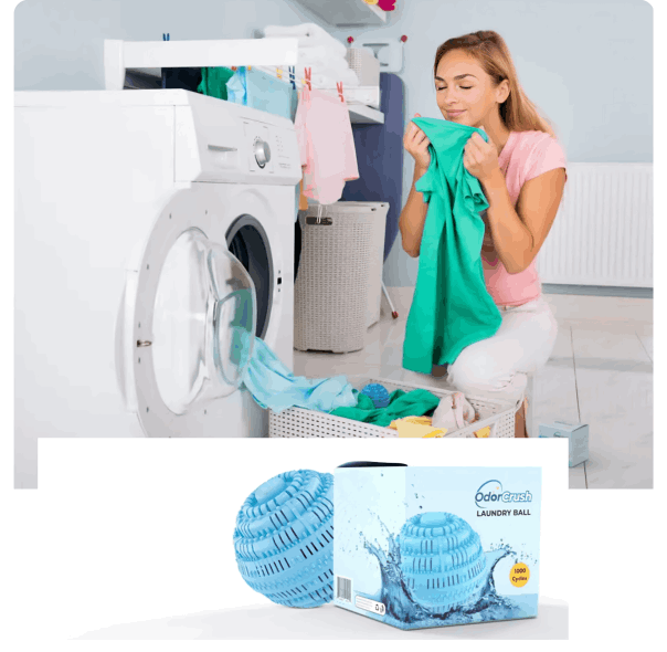 OdorCrush Laundry Ball® | USA OFFICIAL SITE